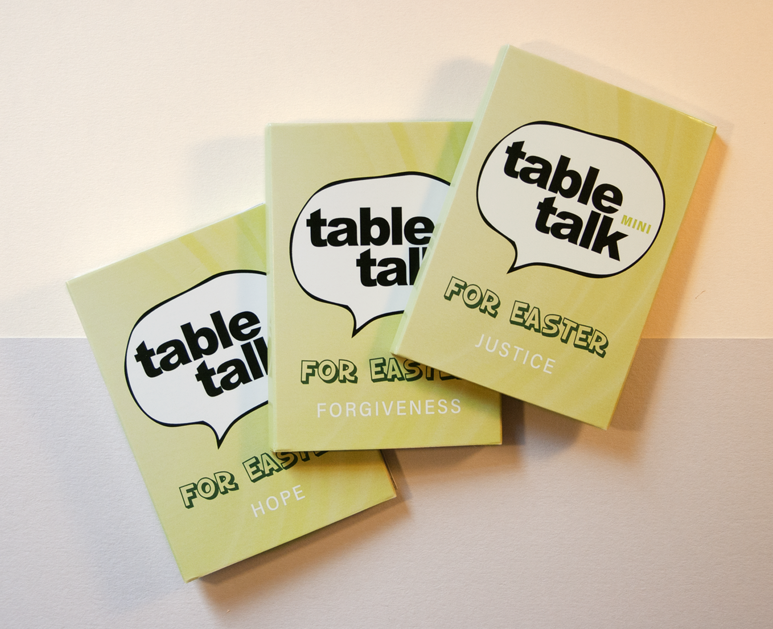 Table Talk Mini — Easter – The Ugly Duckling Charity Shop